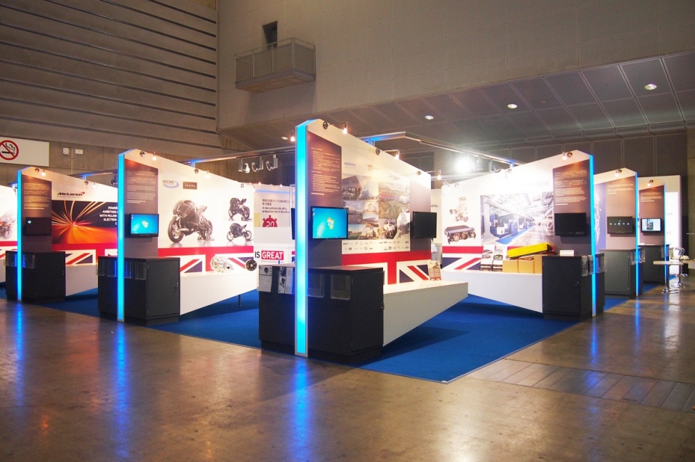 UK Pavilion @ JSAE, Japan - Space Display